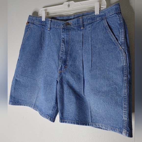 Wrangler | Shorts | Retro Wrangler Rugged Head Denim Shorts | Poshmark
